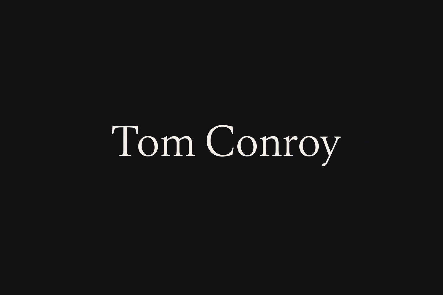 Tom Conroy